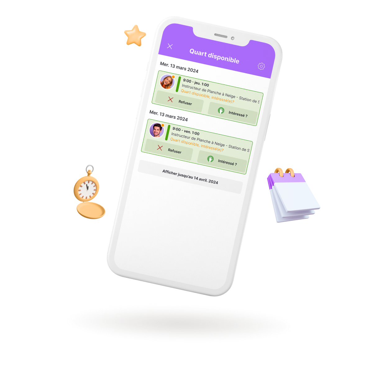 Evolia - Plateforme de gestion des horaires